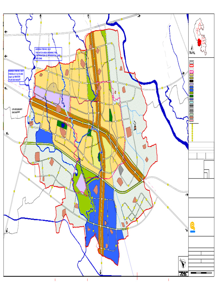 Revised Banur Proposed Land Use Plan | PDF