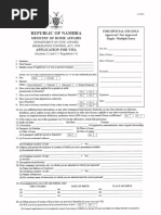 Passport Application Form | PDF