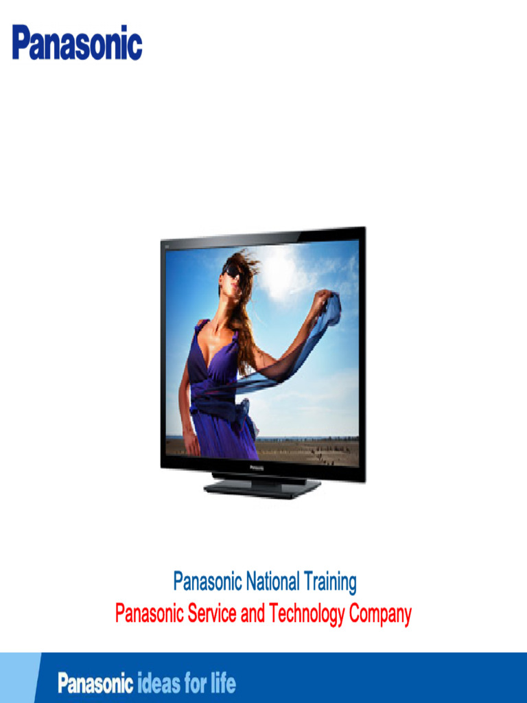 Training Manual Panasonic 2011-LCD HDFHD TV | PDF