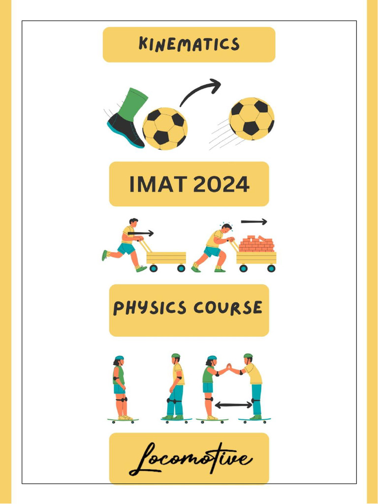 Kinematics Notes | PDF