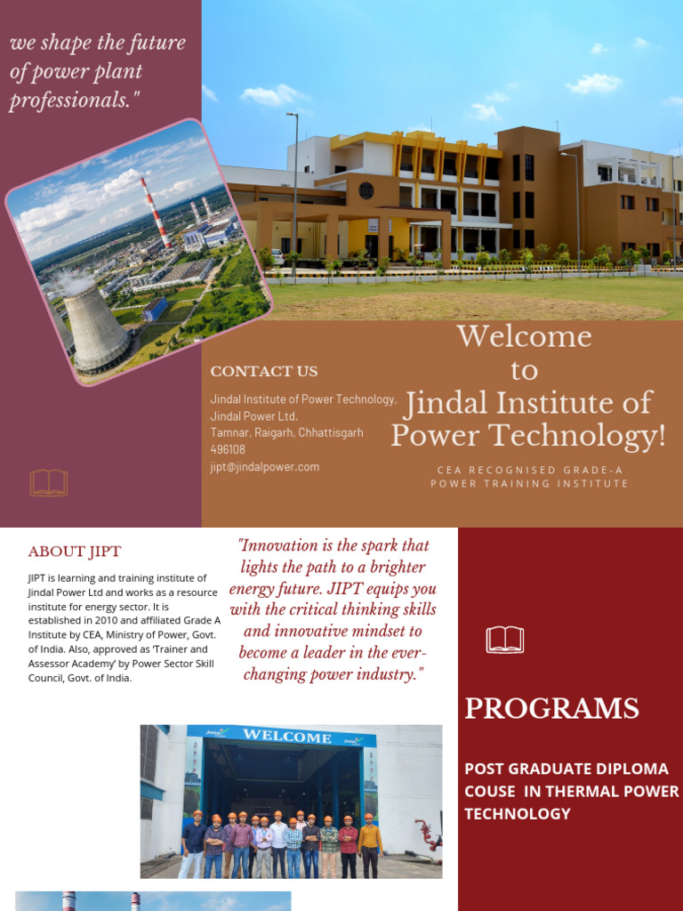 Course-Brochure-PGDC-in-Thermal-Power-Technology | PDF