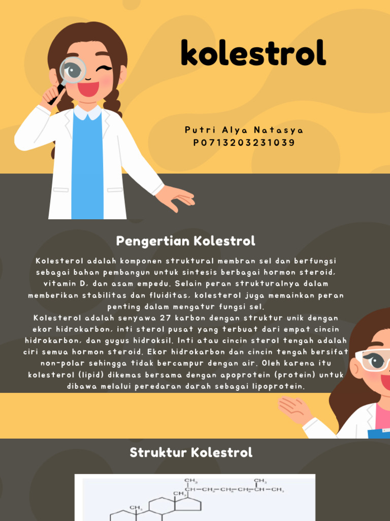 KOLESTROL (Putri Alya Natasya) | PDF