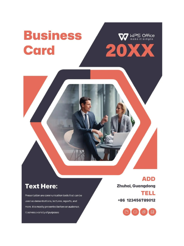 Business Card Template | PDF