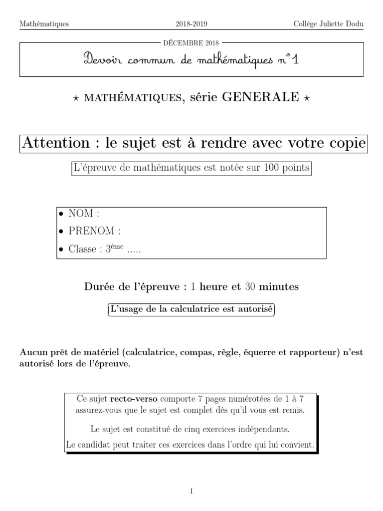 Devoir 2 Eleve 4 Copie 1656630839 | PDF