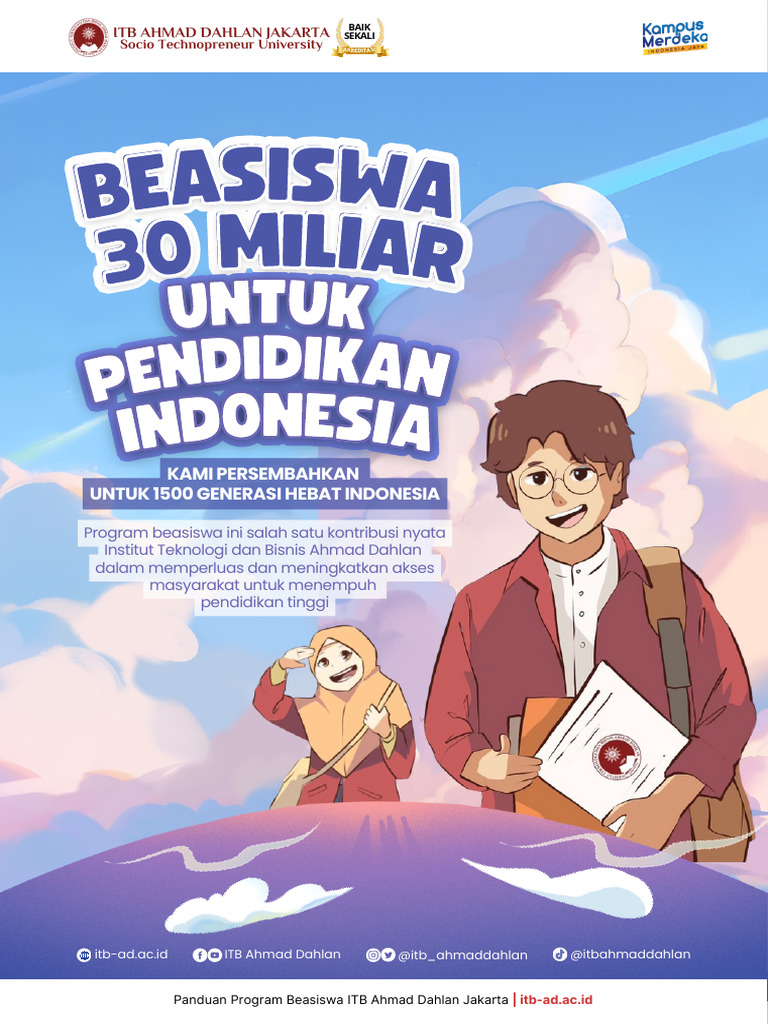 Program Beasiswa Itb Ahmad Dahlan_20240831_150713_0000 | PDF
