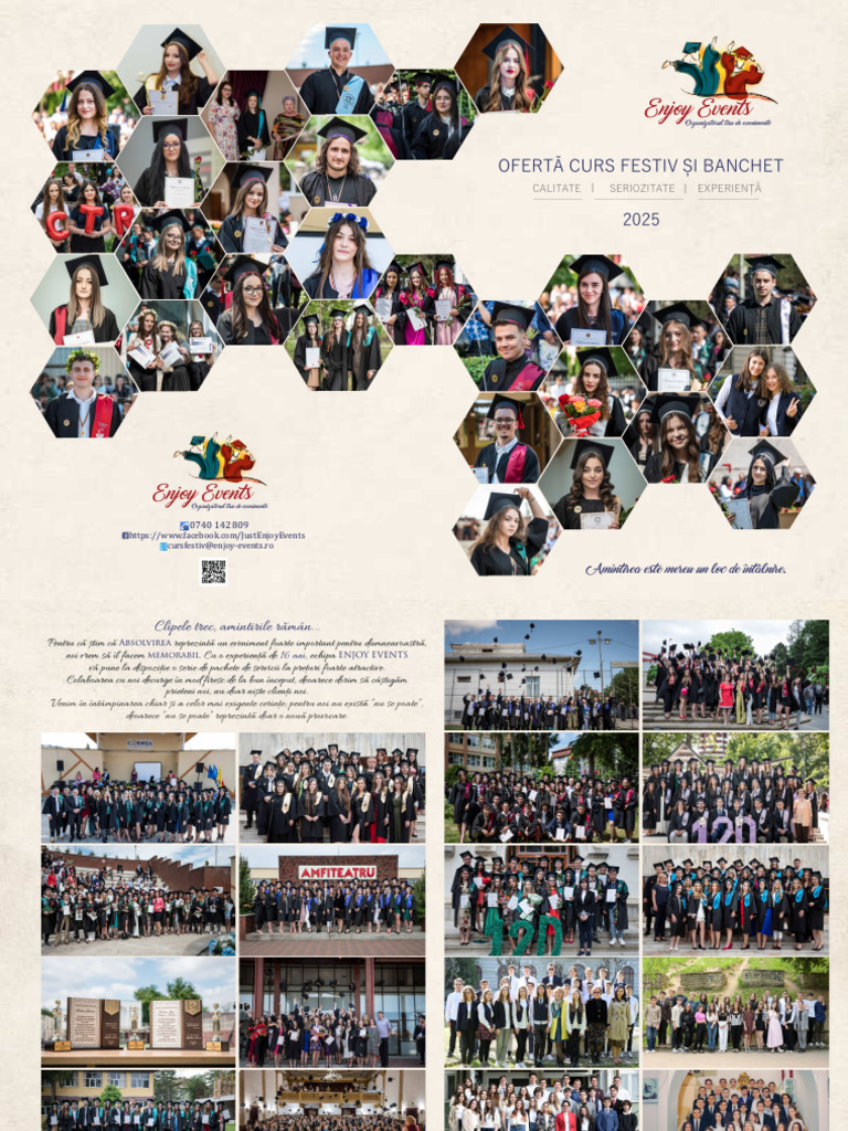 Oferta Absolvire 2025 Enjoy Events_LICEU | PDF