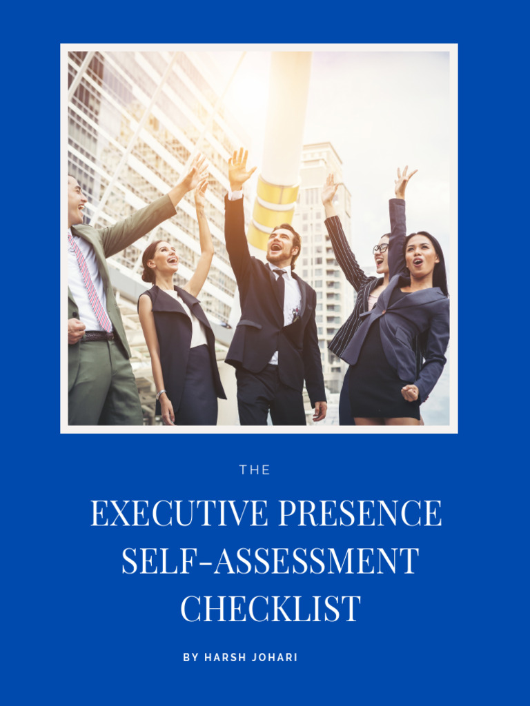Executive Presence Assessment | PDF