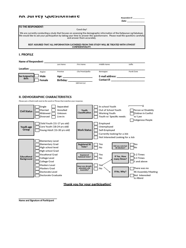 SK-PROFILING DATA TABULATION | PDF SK-PROFILING DATA TABULATION | PDF
