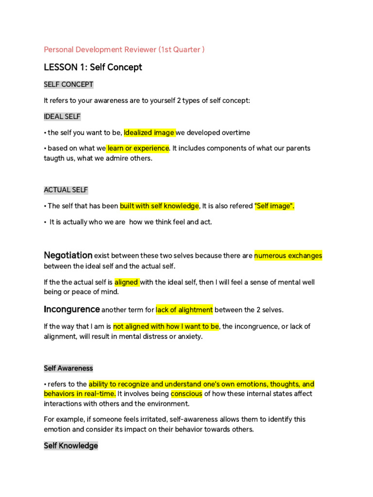 Perdev Reviewer | PDF