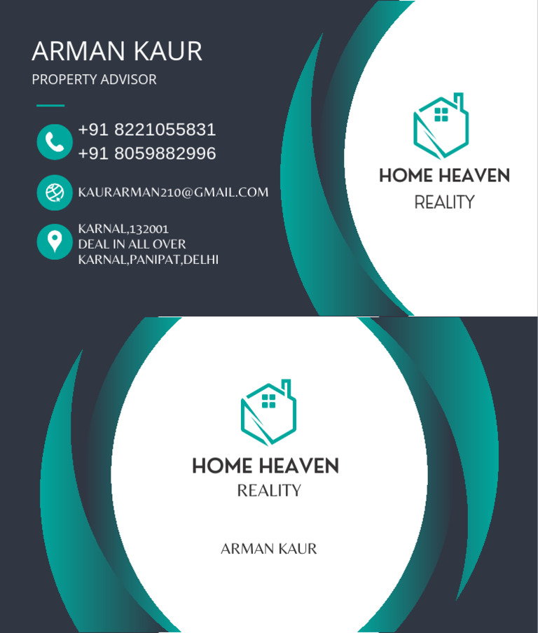 Arman Kaur Visiting Card | PDF