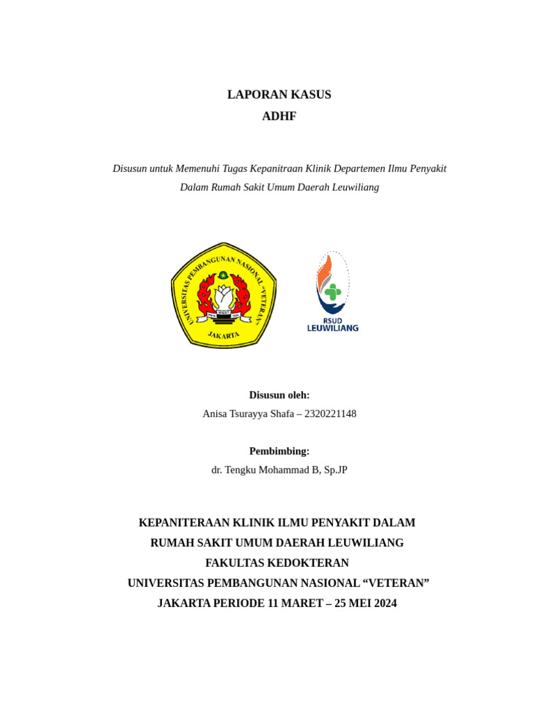 Anisa Tsurayya Shafa - 2320221148 - Lapsus IPD 2 | PDF