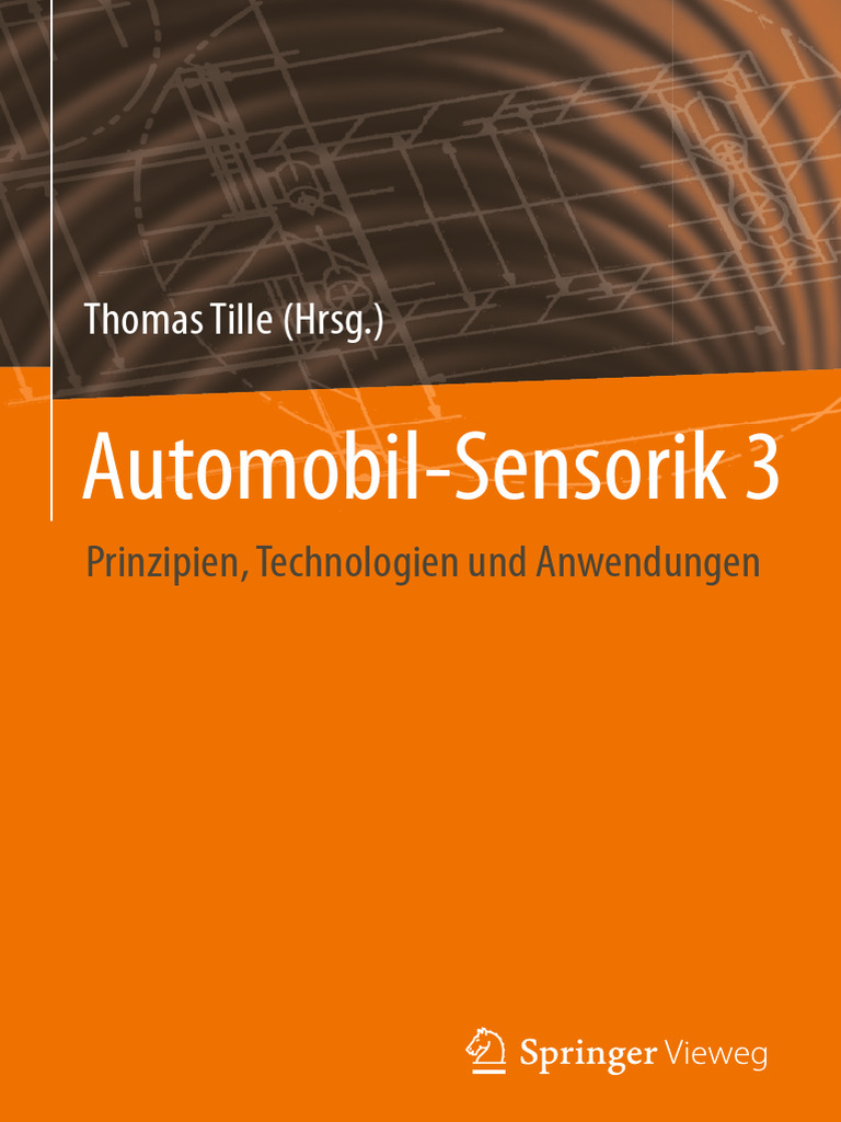 Automobil-Sensorik 3 Prinzipien, Technologien Und Anwendungen (Thomas ...