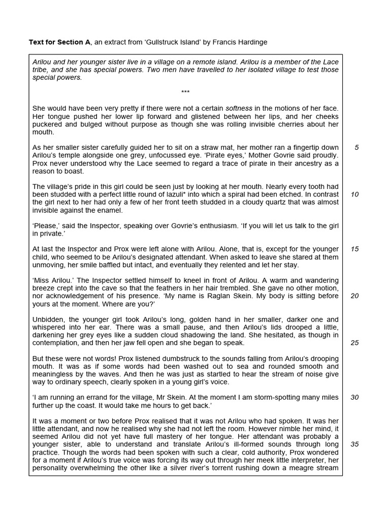 2 - Updated - Grade 8 English P2 Questions | PDF