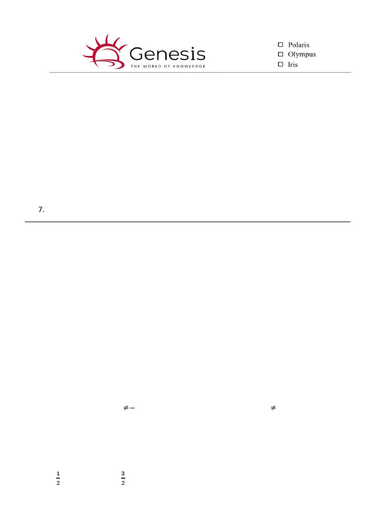 Grade - X Math Term - 1 Q. Paper (2024 - 25) - 1-1 | PDF