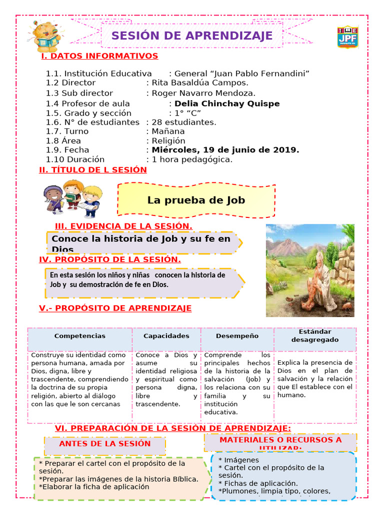 SESION-LA-HISTORIA-DE-JOB | PDF