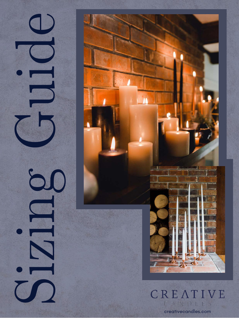Creative Candles Sizing Guide - Reduced | PDF