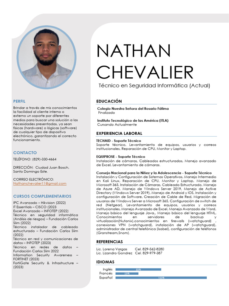 CV NATHAN | PDF