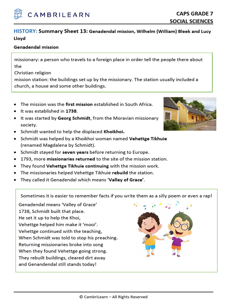 History Summary Sheet 13 | PDF | History