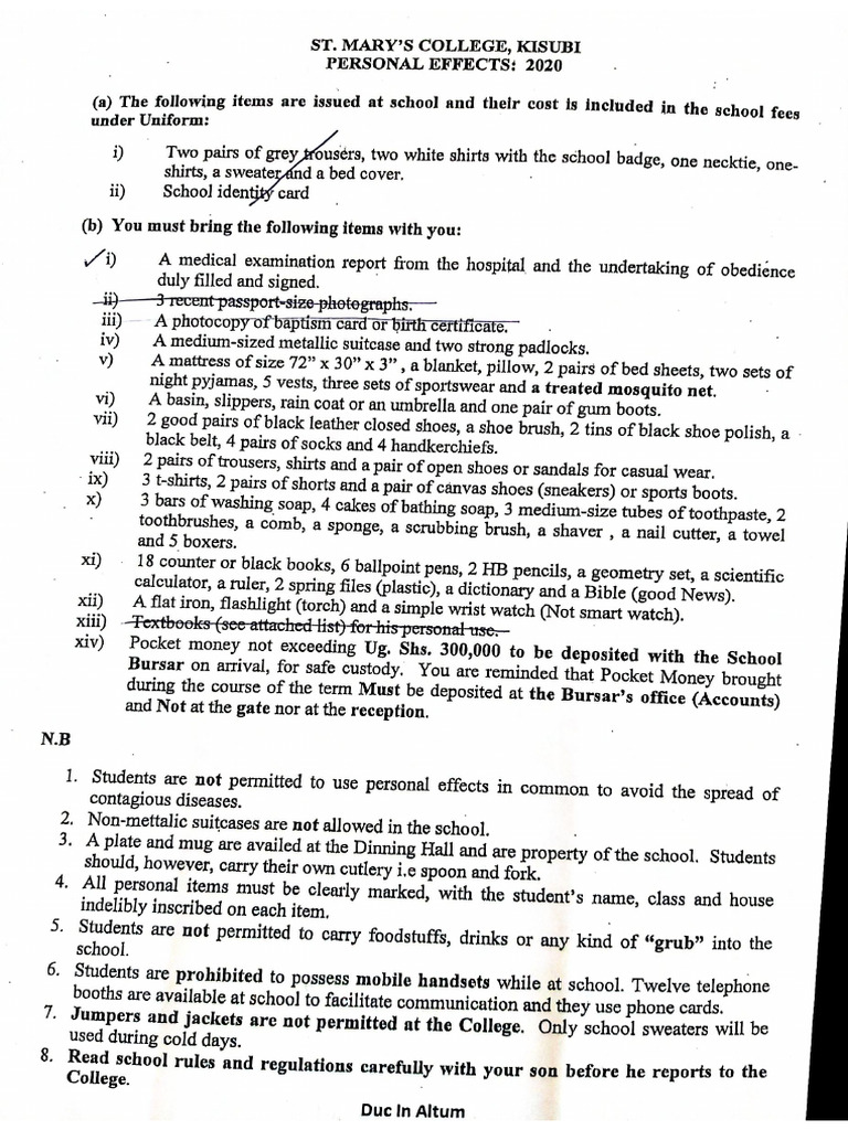 SMACK personal effects | PDF