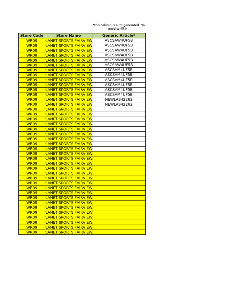 Price Discrepancy Template | PDF