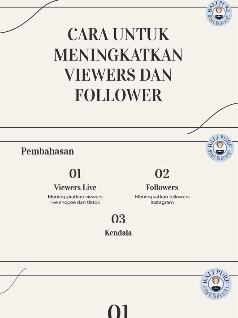Meningkatkan Viewers Dan Followers | PDF