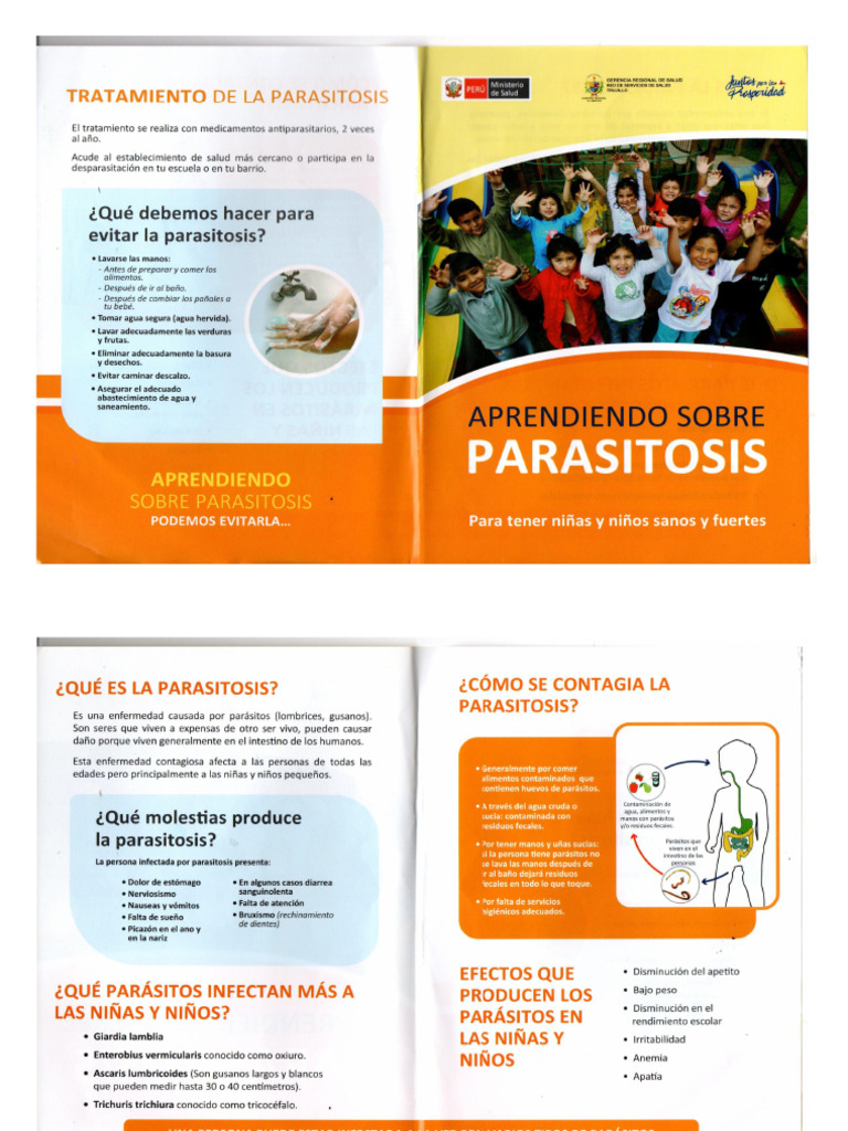 Aprendiendo Sobre La Parasitosis | PDF