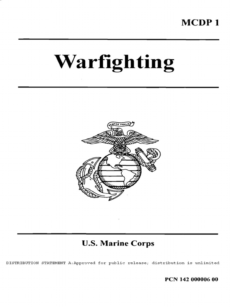 MCDP 1 Warfighting | PDF
