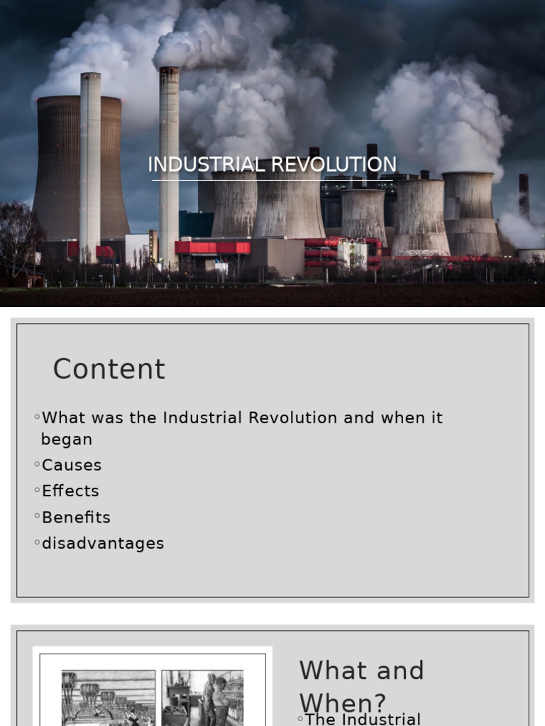 Industrial Revolution PPT Social Studies | PDF | Politics
