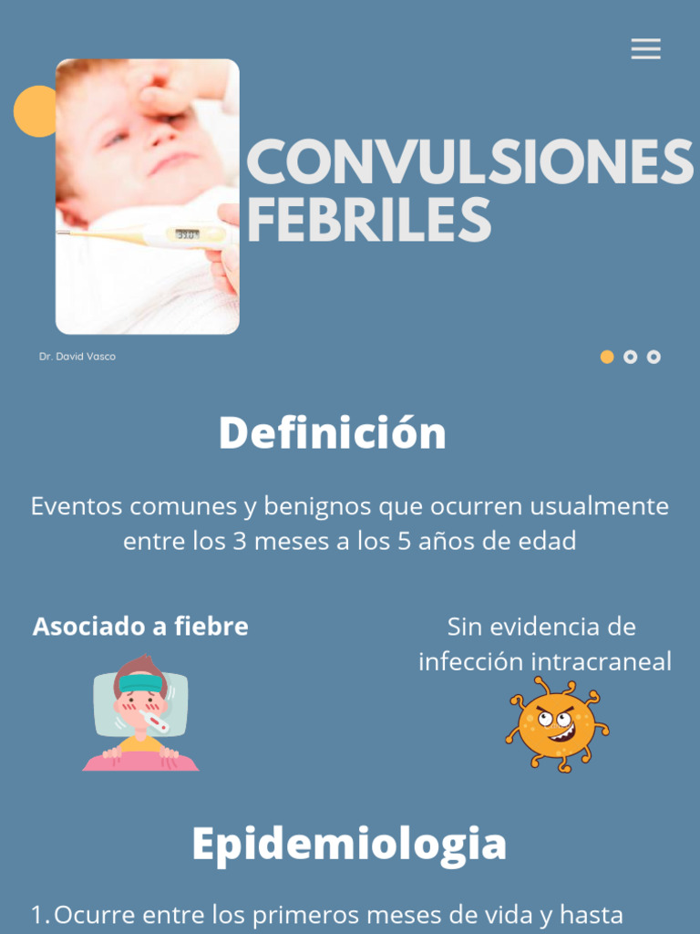 Convulsiones Febriles | PDF | Epidemiología | Salud y bienestar