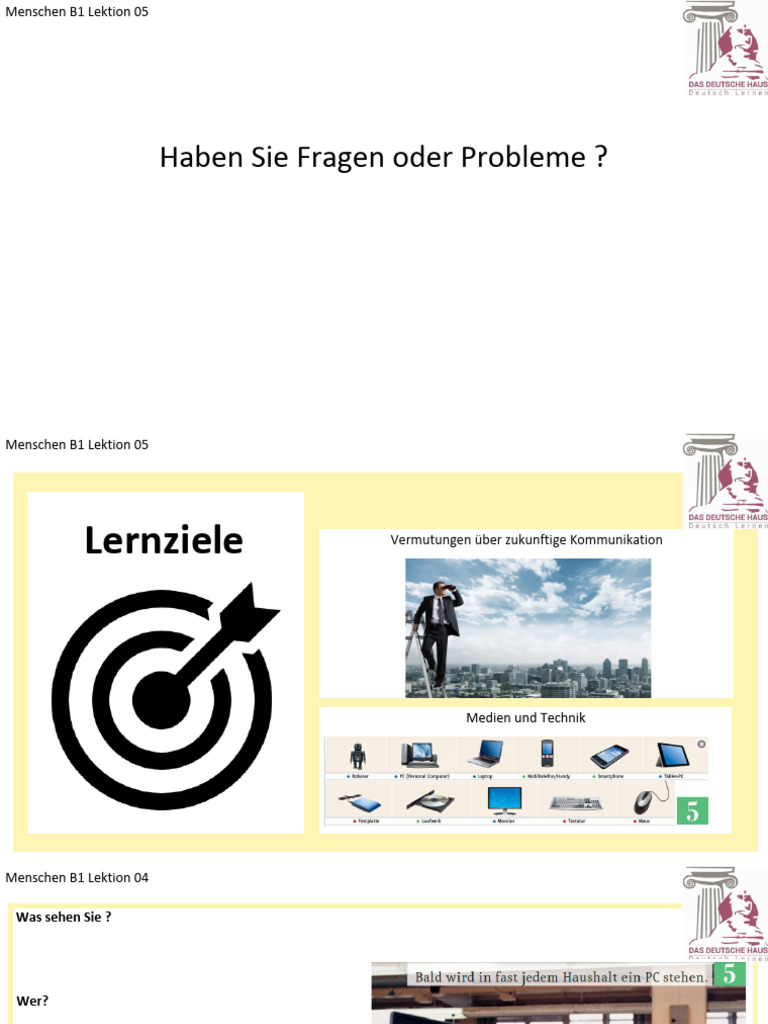 Lektion 5 | PDF