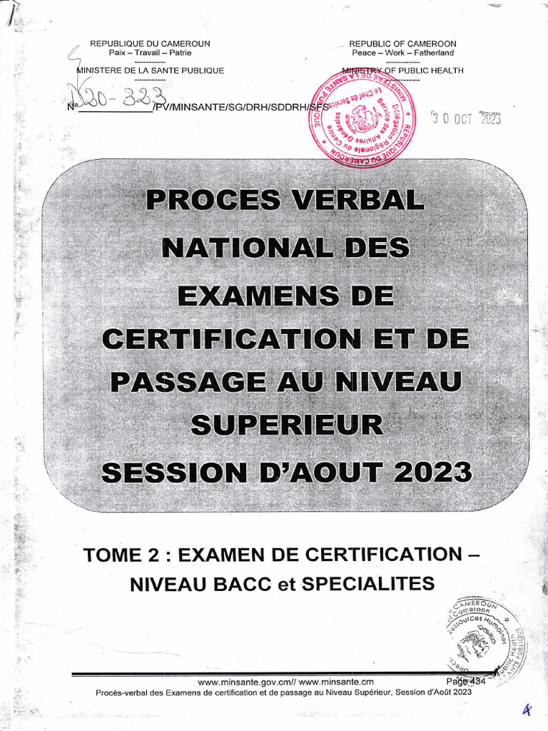 Pv Tchouala Djousse Giresse Ide | PDF