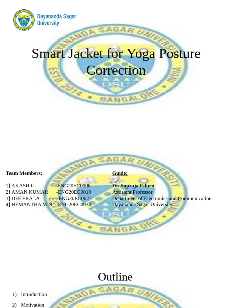 8th Sem Posture Correction | PDF