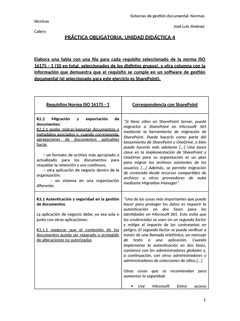 Práctica Unidad Didáctica 4 - José Luis Jiménez Calero | PDF