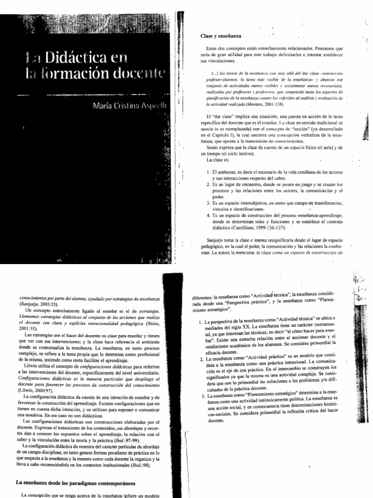 Asprelli La Clase | PDF
