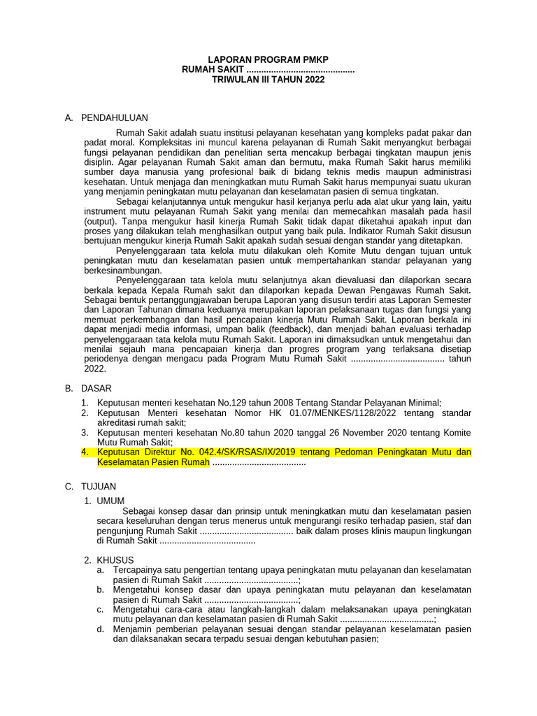 LAP PMKP TRIWULAN III ( JULI-SEPTEMBER) (1) | PDF