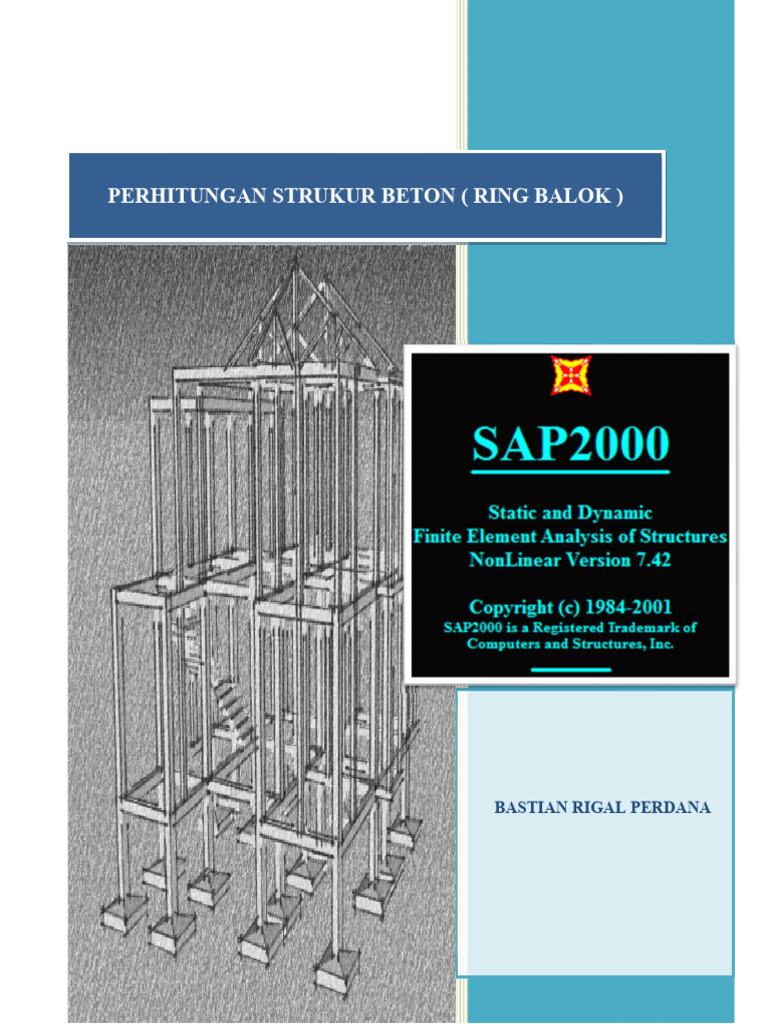 tugas hitung ring balk 1 | PDF