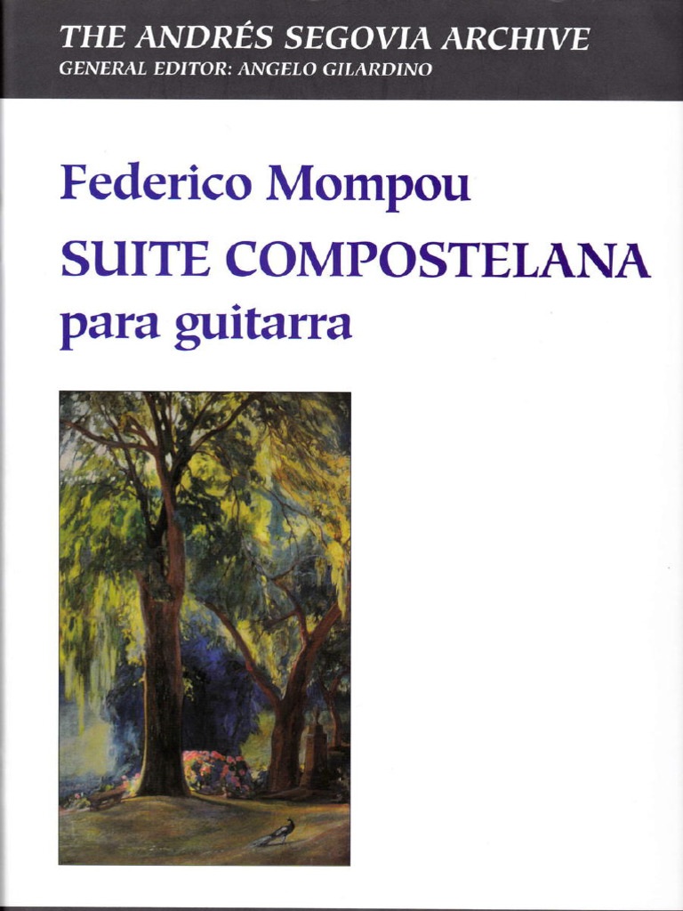 Mompou - Suite Compostelana | PDF