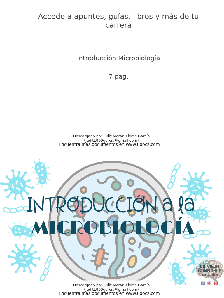 Introduccion Microbi 419374 Downloadable 1513286 | PDF