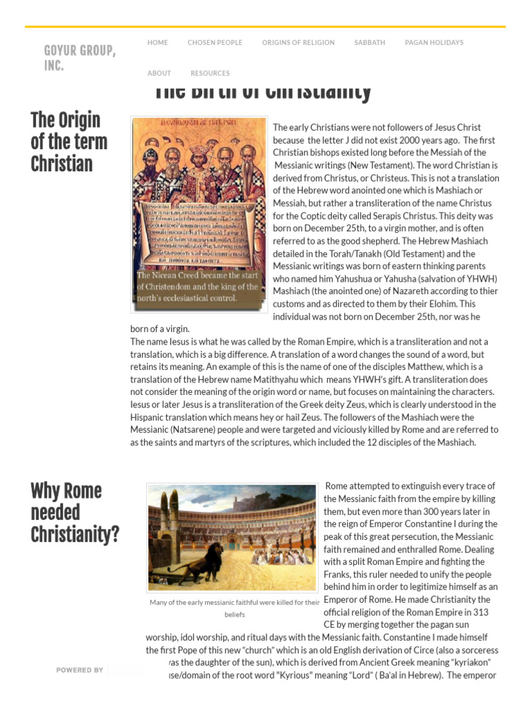 Christianity | PDF