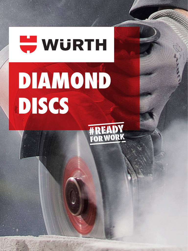 Diamond Disc User Guide | PDF | Drilling | Industrial Processes