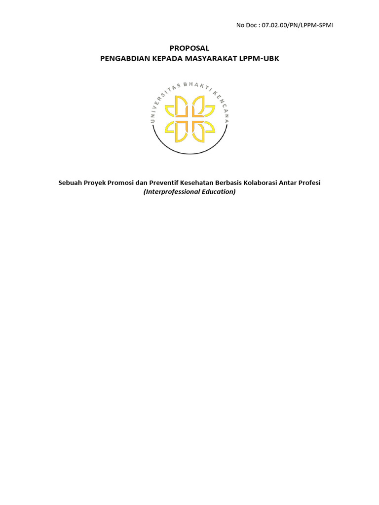 PROPOSAL IPE_KELOMPOK 22 | PDF