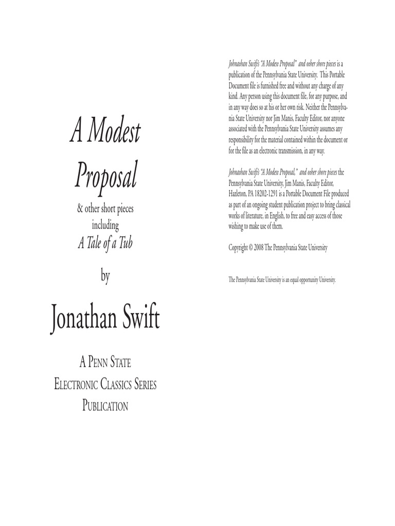 A Models Proposal Jonathan Smith PDF | PDF