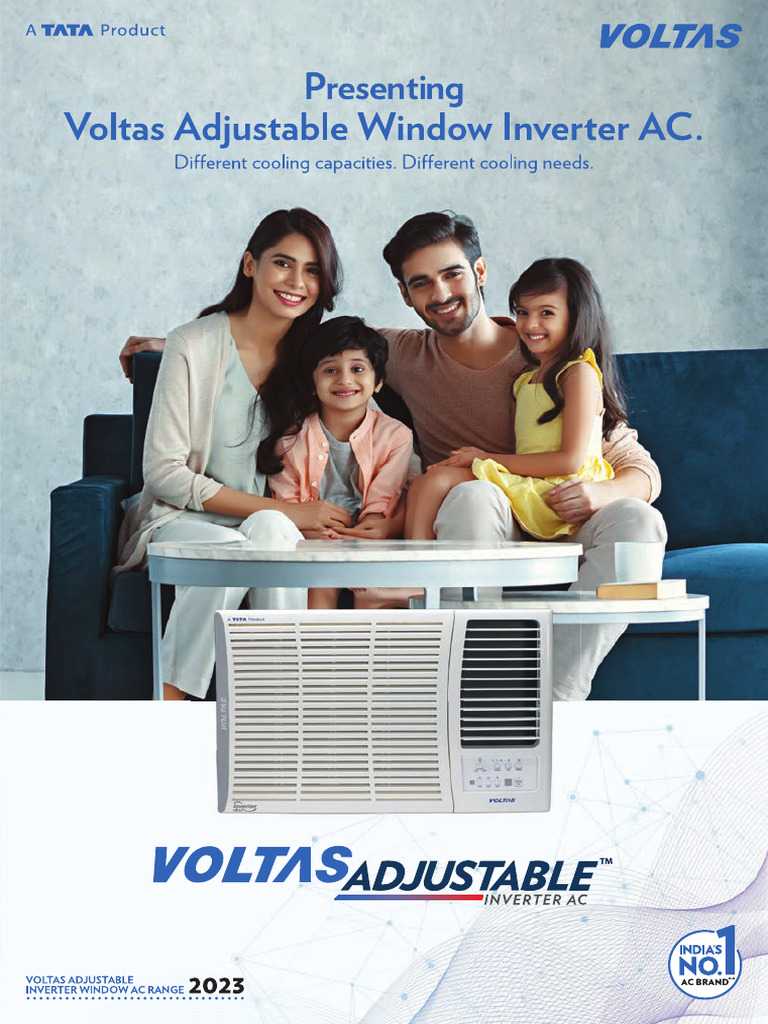 Voltas Adjustable Window AC Catalogue 2023 | PDF