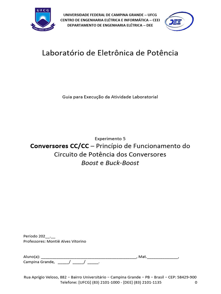 LEP Guia Exp 5 | PDF