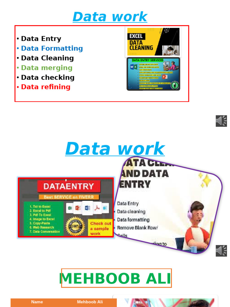 Data work | PDF