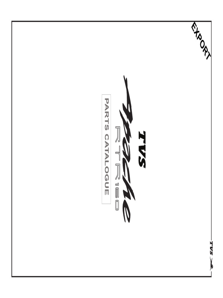 Apache RTR 160 Parts Catalogue (Oct 2018) | PDF