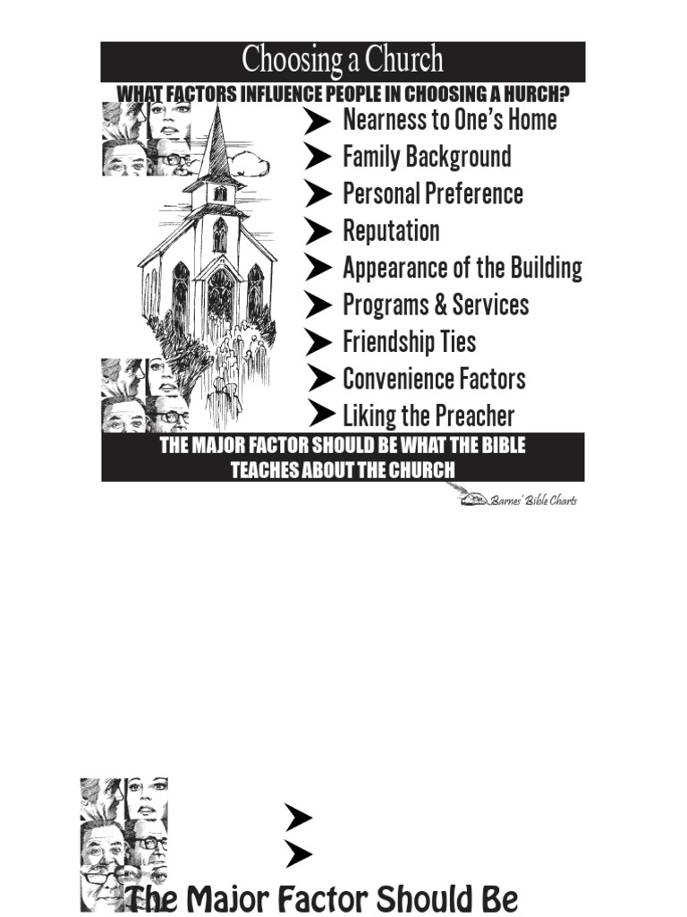 choosing a church | PDF
