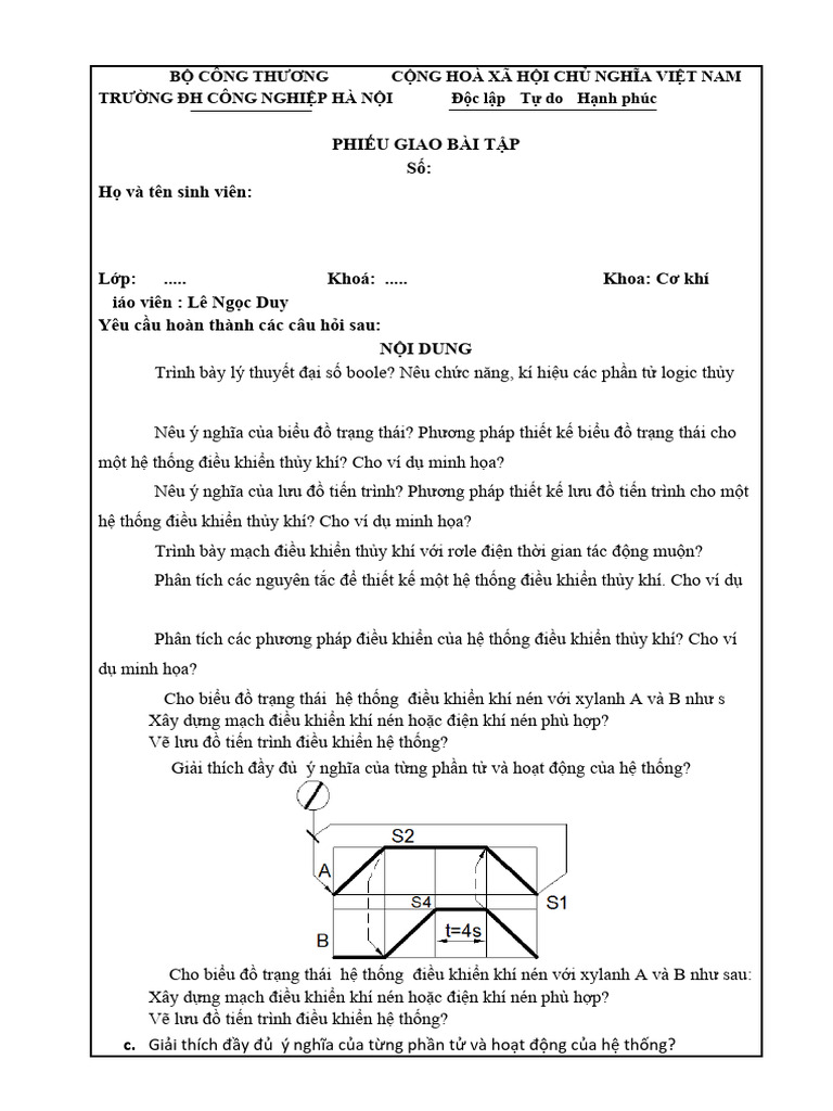 Phieu Giao Bai Tap 6 | PDF
