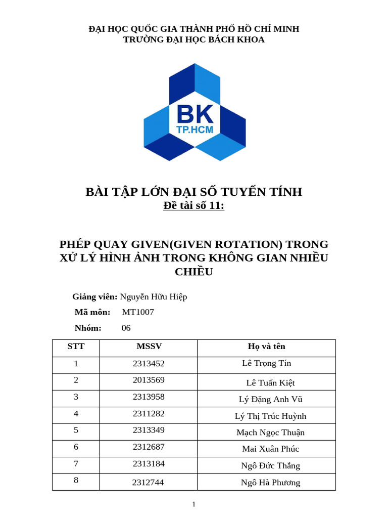 BTL ĐSTT | PDF