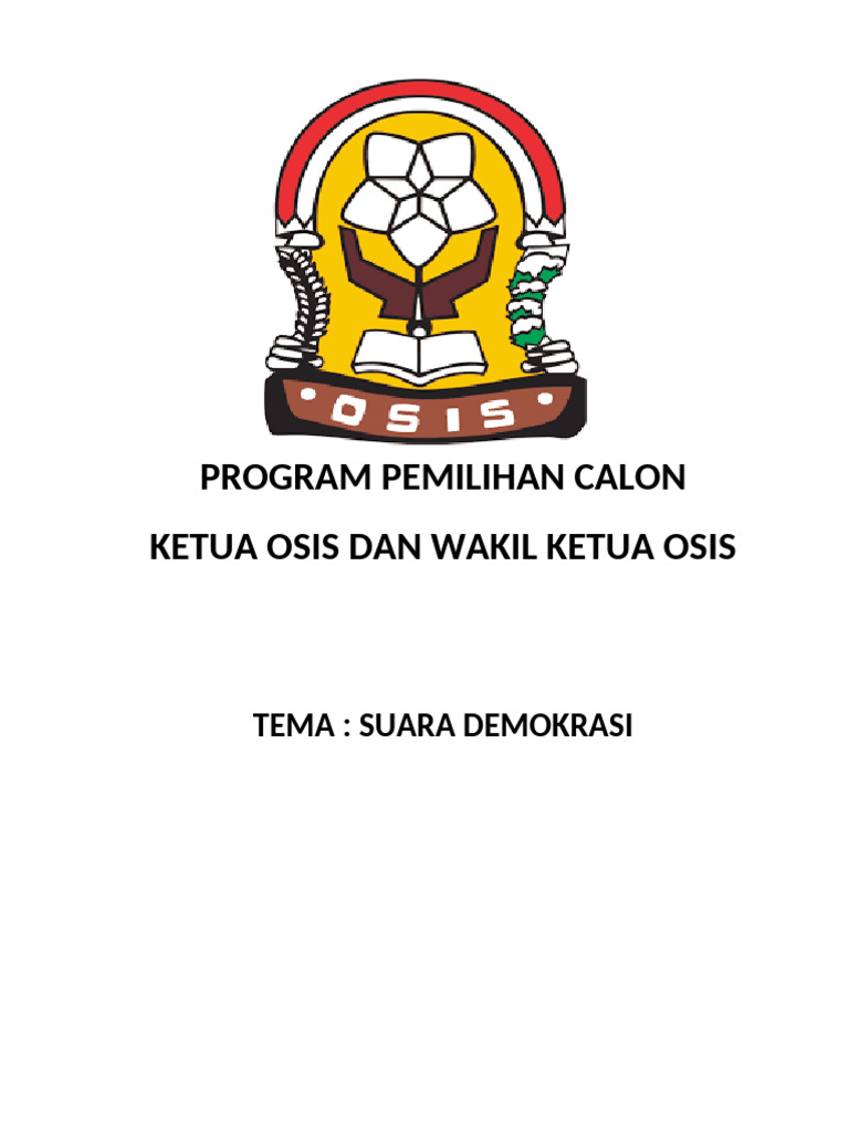 Program Pemilihan Calon Osis | PDF